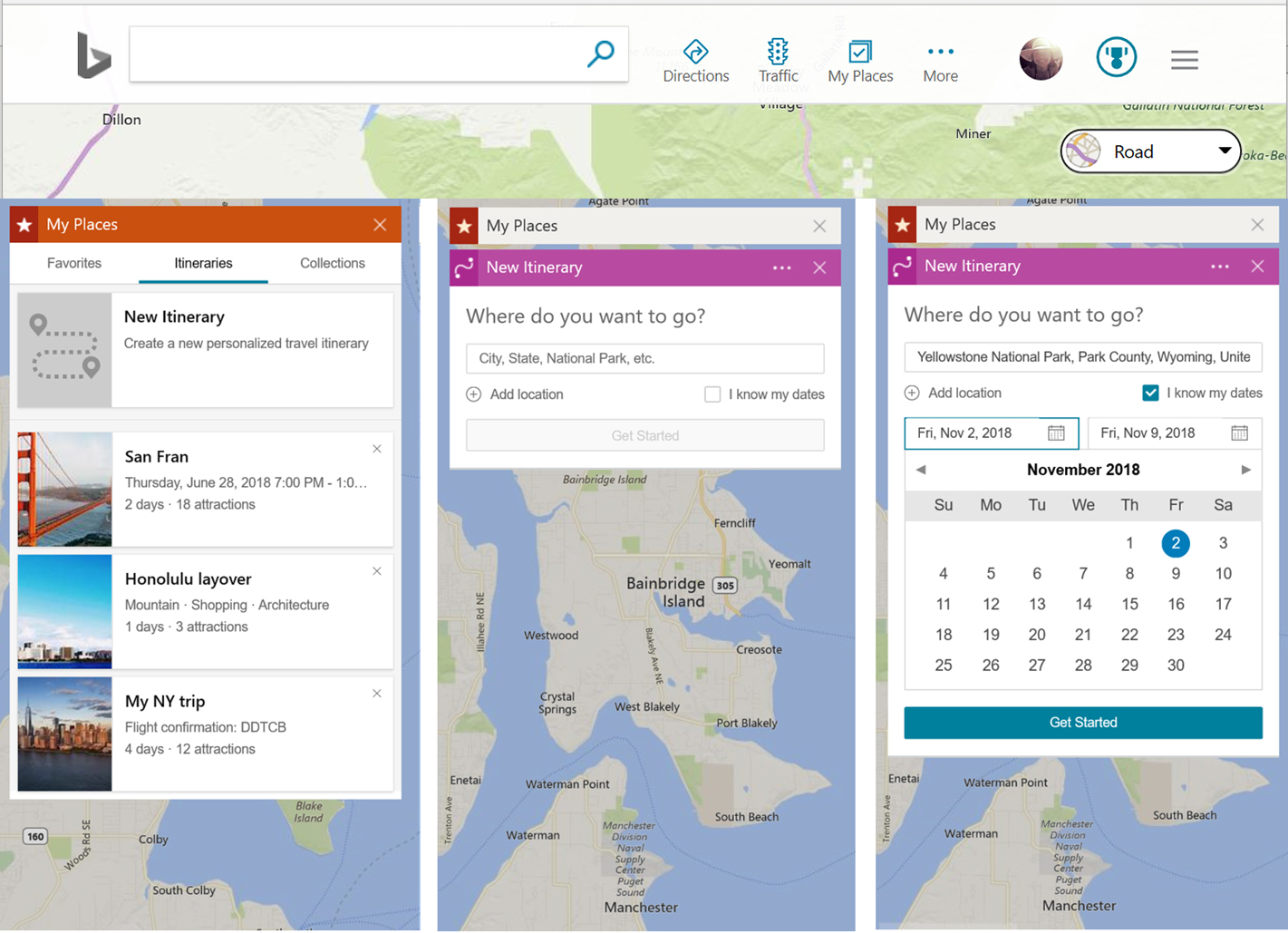 Plan your next trip – Start a new itinerary on Bing today | Mashford's Musings
