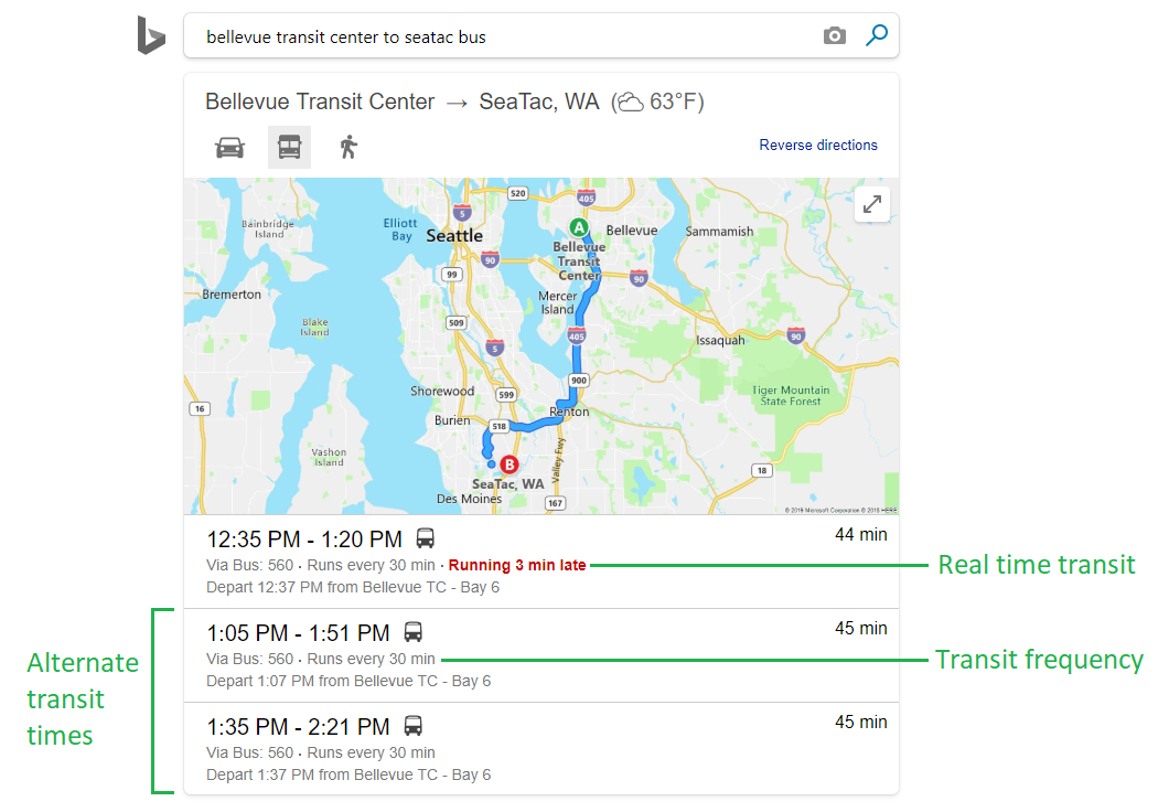 New transit options to help get you there – Real Time Updates, Trip ...