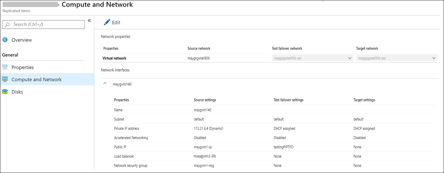 Customize networking for DR drills: Azure Site Recovery | Mashford's ...