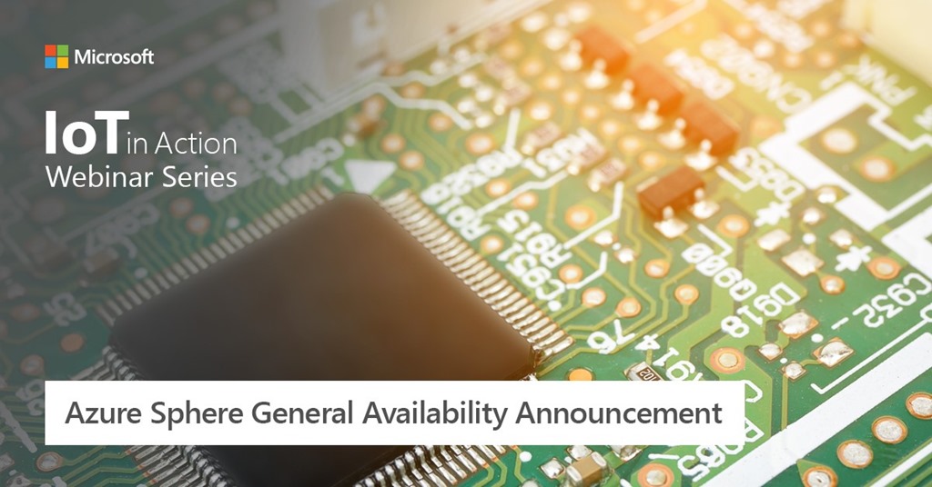 Accelerating innovation: Start with Azure Sphere to secure IoT ...