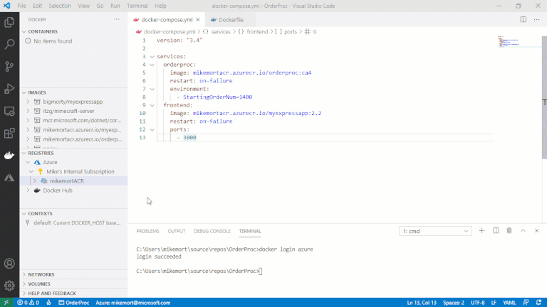 Azure Container Instances - Docker integration now in Docker Desktop ...